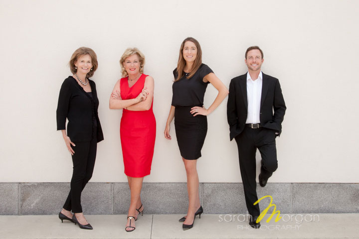 Conner Realty Team Portraits - La Jolla California. Cher Conner Team Photos